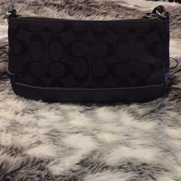Coach | Bags | Authentic Coach Black Logo C Bag Small | Poshmark